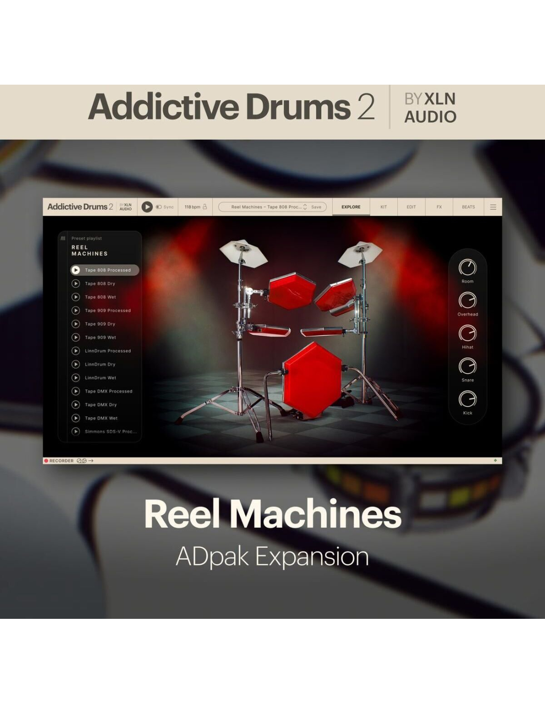 XLN Audio AD2: Reel Machines