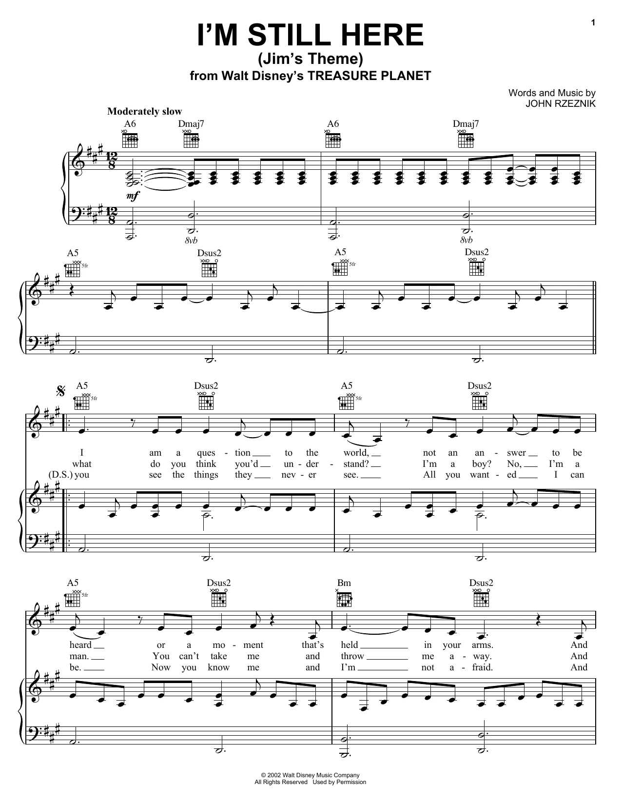 I'm Still Here (Jim's Theme)